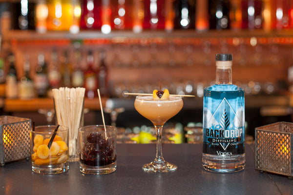 New BackDrop Vodka Infused Cocktail in Bend, Oregon - BackDrop Distilling